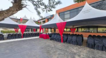 Chapel overflow & Funeral Reception Setup